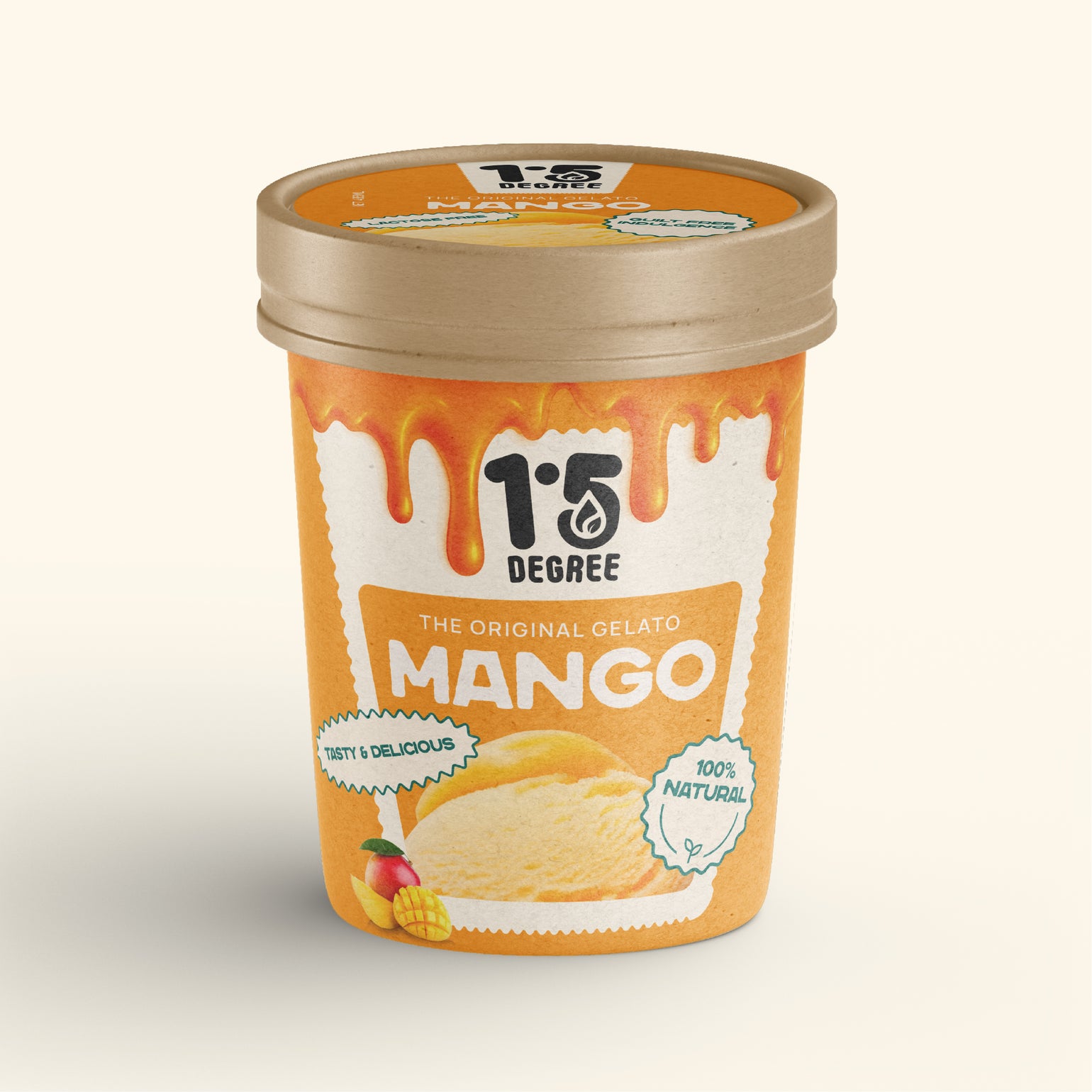 1.5 Degree - 100% Natural, Plant-Based Gelatos & Dairy Alternatives